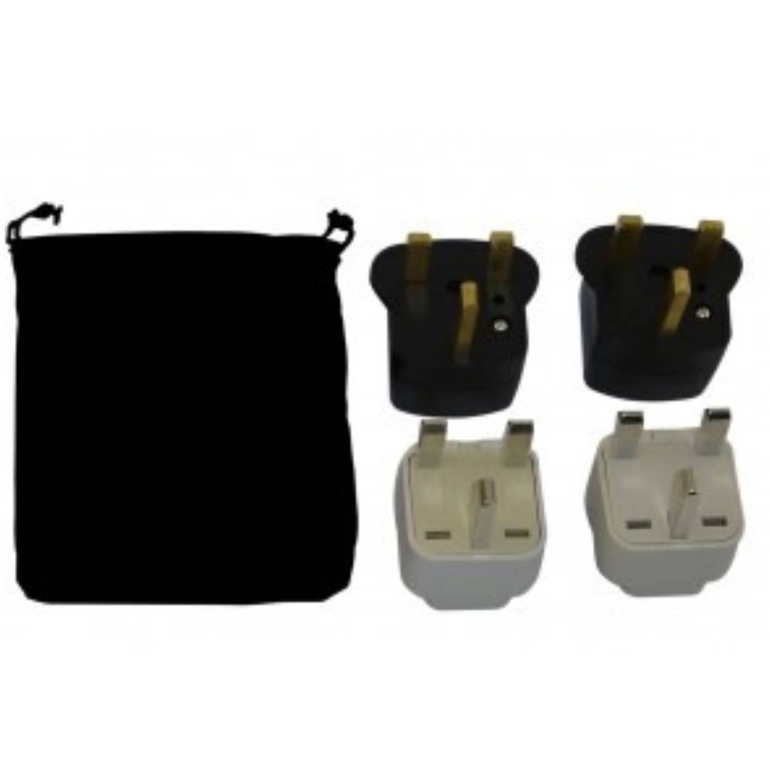 Scotland Power Plug Adapters Kit with Travel Carrying Pouch - Overseas ...