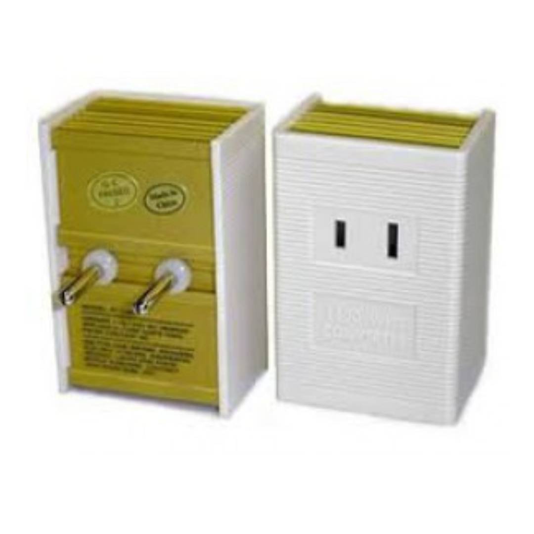 Seven Star SS-212 Voltage Converter 50 Watt Travel Step Down 220-240 Volts to 110-120 volts ...