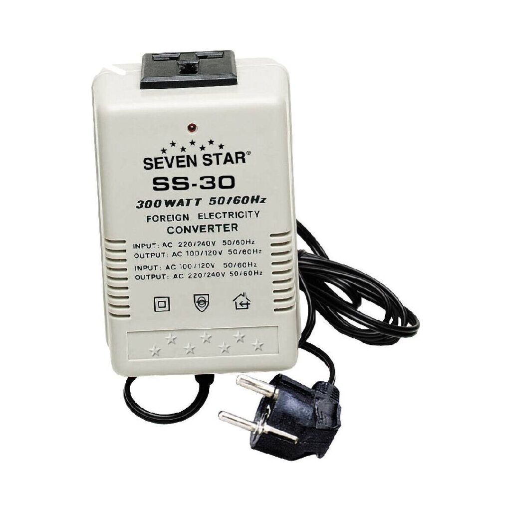 Seven Star 300 Watts Light Weight Compact Voltage Converter ...