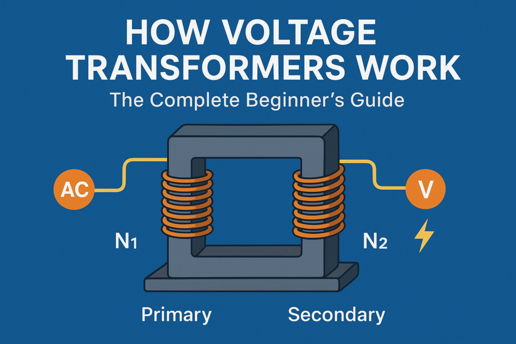How Voltage Transformers Work: The Complete Beginner’s Guide (2025)